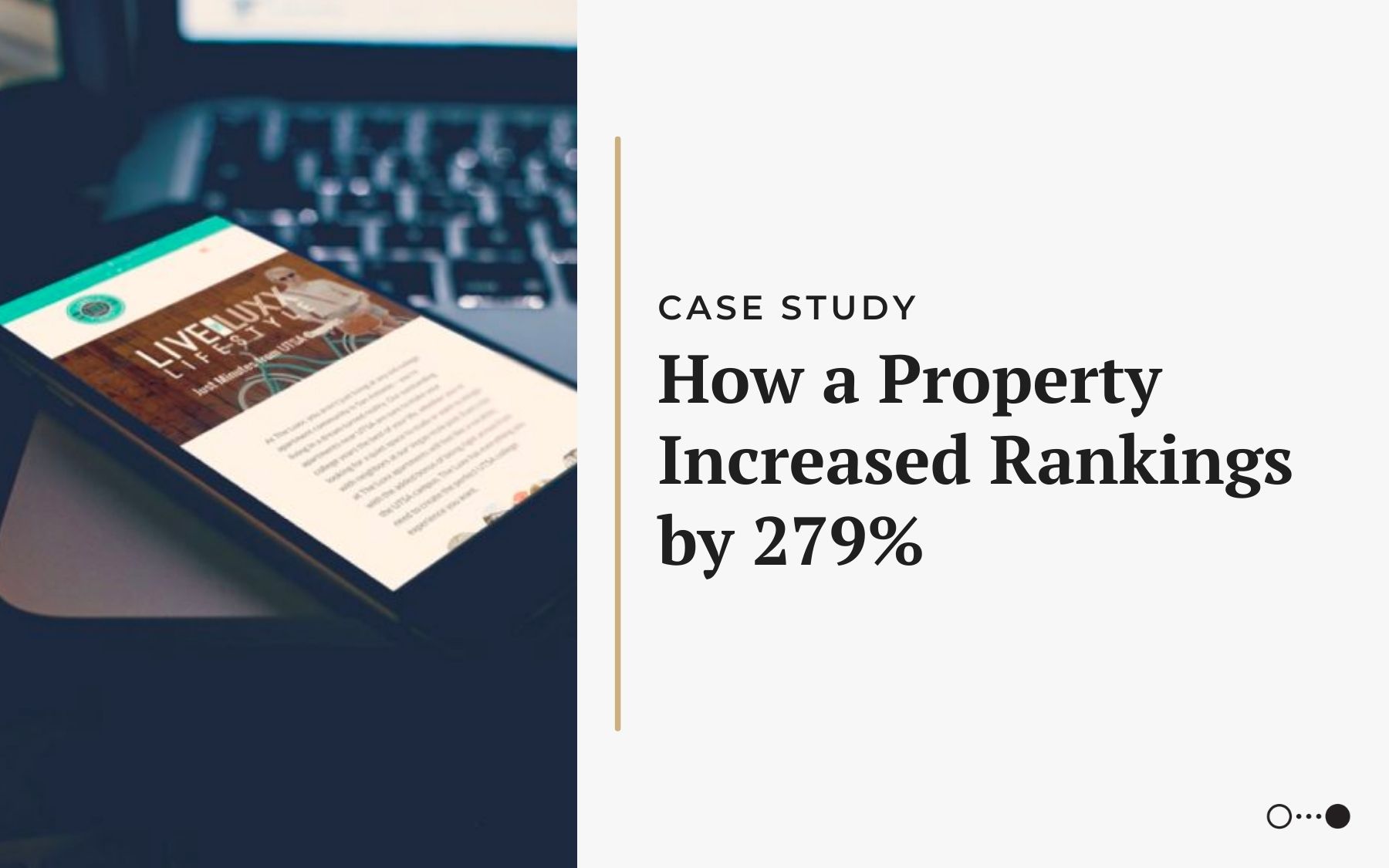 Case Study How A Property Increased Rankings By 279