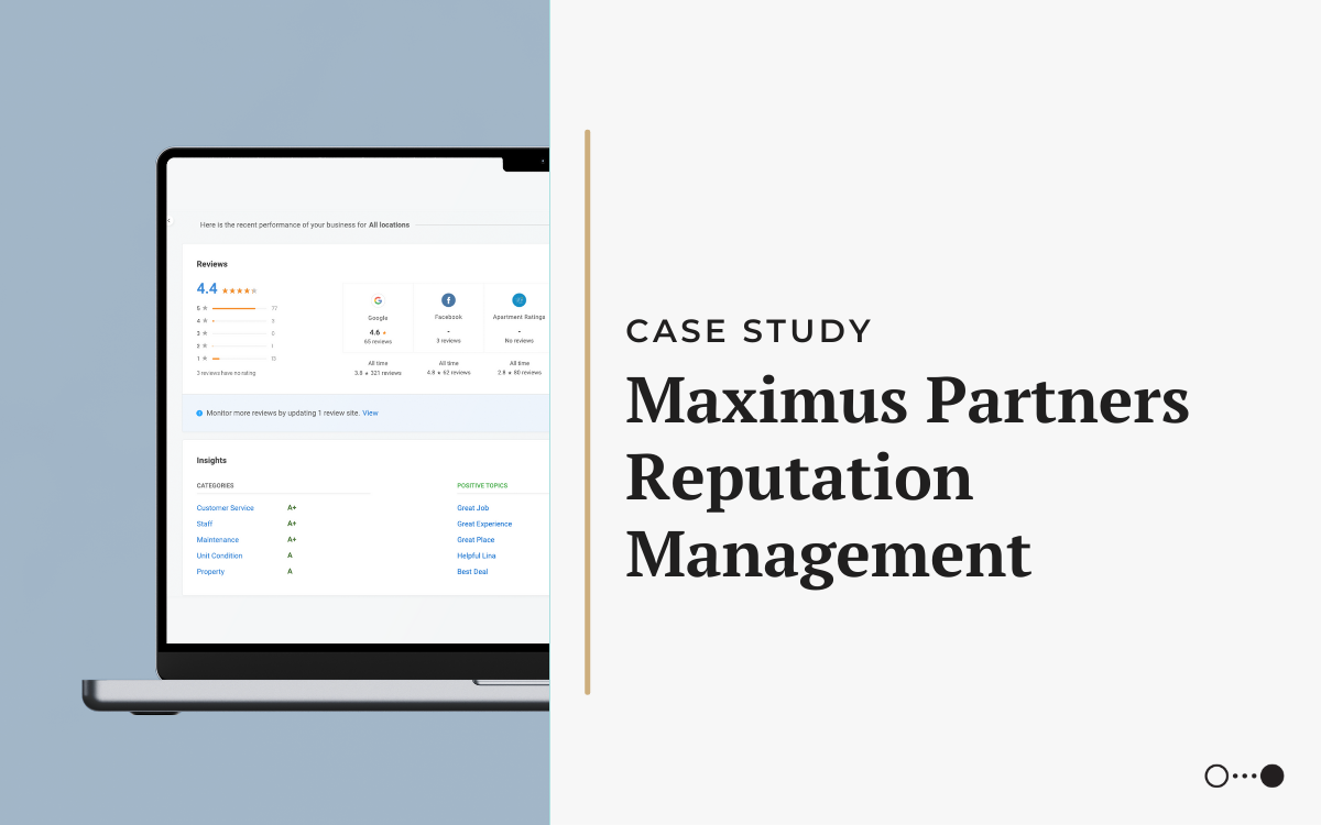 Case Study: Maximus Rep Management - Catalyst Marketing